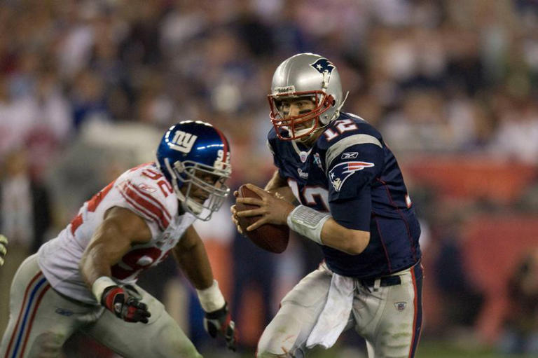 Tom Brady called out by Michael Strahan after joking about earmuffs on ...