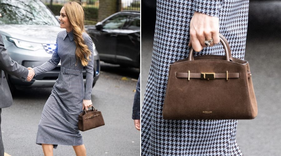 This Is The Exact DeMellier Bag Kate Middleton Wore Yesterday – And It ...