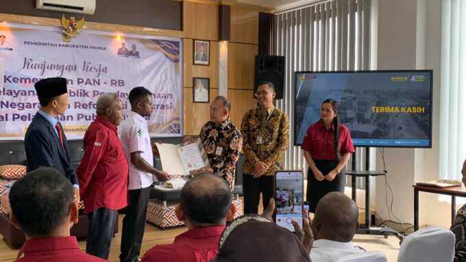 Agustinus Mote, Nakes Pertama Mimika Yang Miliki SIP Terintegrasi ...