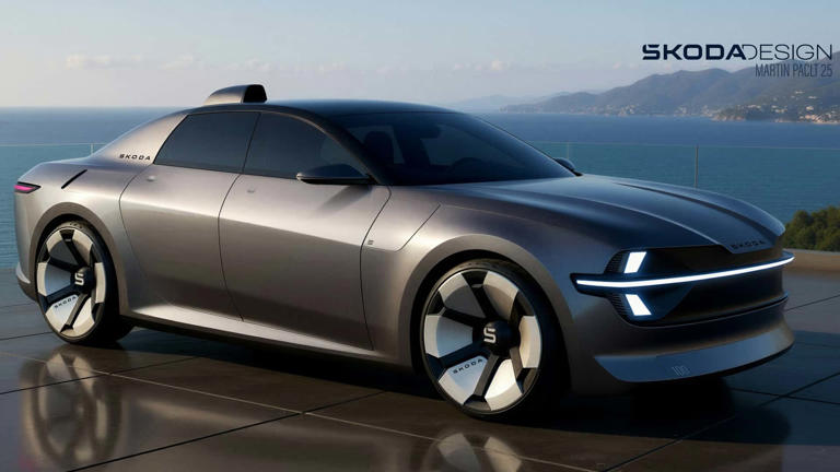 Skoda, efsanevi 100 modelini modern dünyada hayal etti