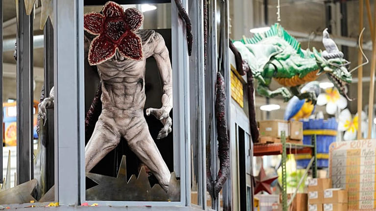 A trip to the Upside Down? Lyon's Festival of Lights stirs controversy ...