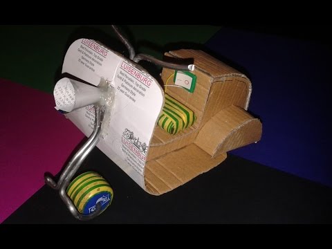 DIY motorized scooter model from cardboard & recycled materials | Fun ...