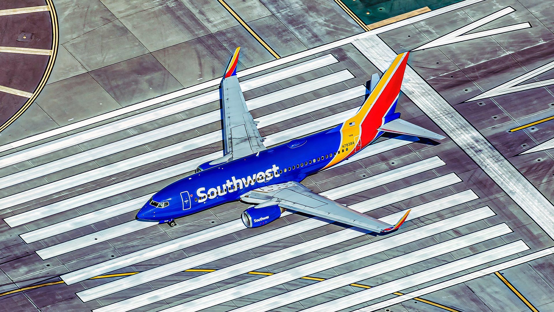 Southwest Boeing 737 pulled from service after ramp vehicle wedges ...