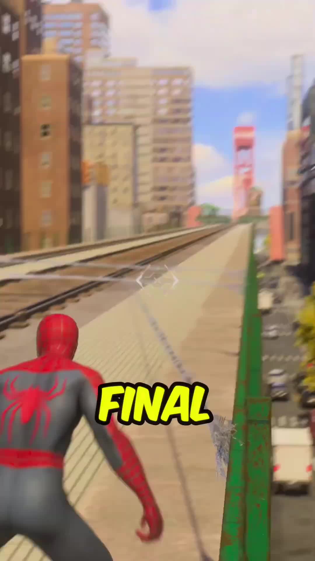 Can Peter Parker stop the train in Marvel Spider-Man 2? # ...