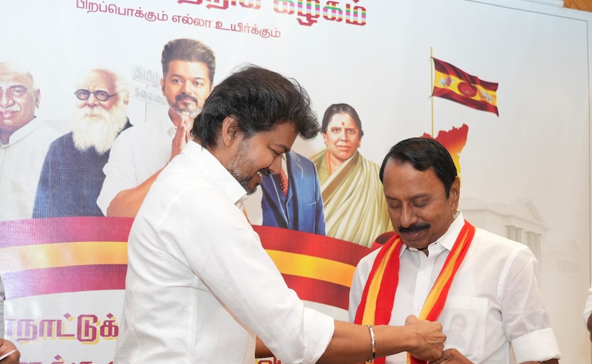 Expelled AIADMK Leader KA Sengottaiyan Gets Key Post In Vijay's TVK