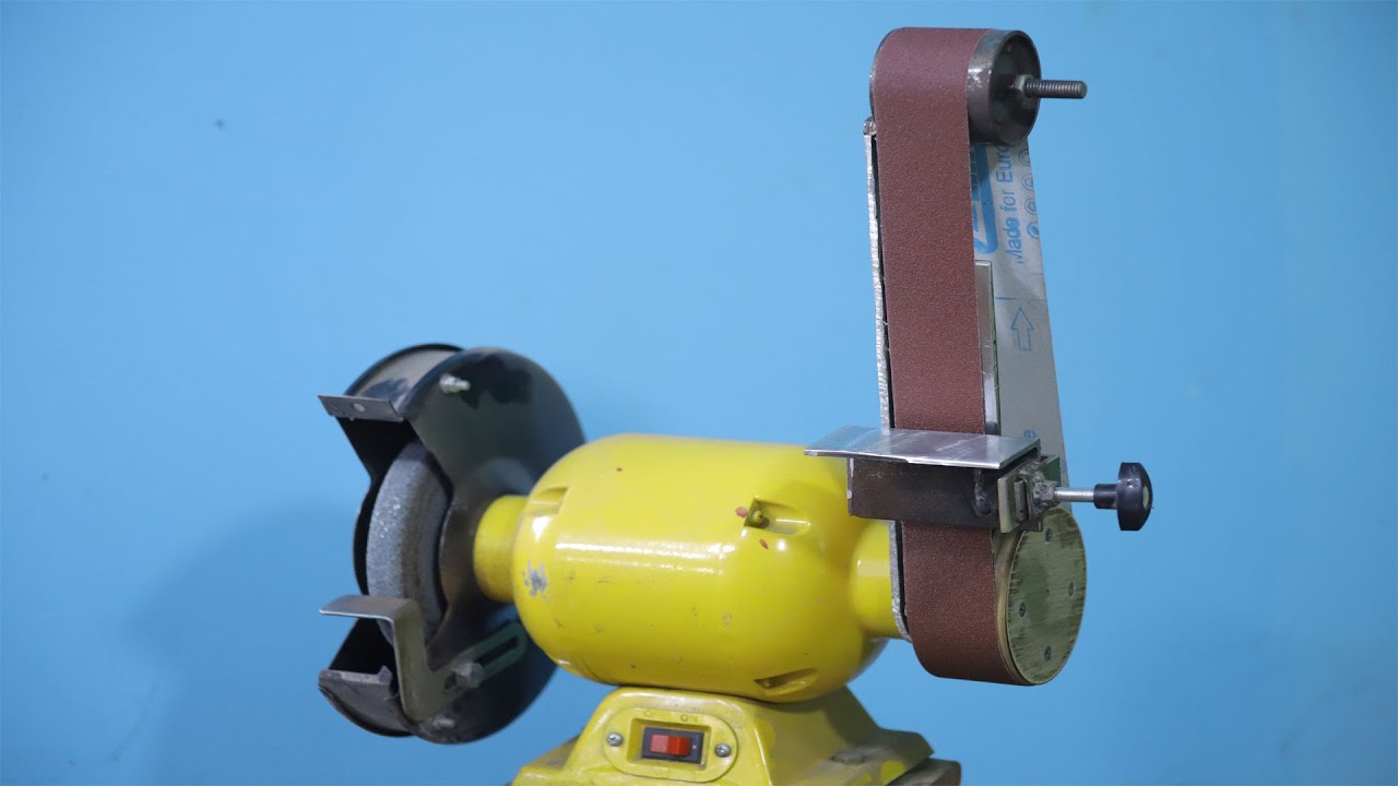 Few people know how to make a belt sander