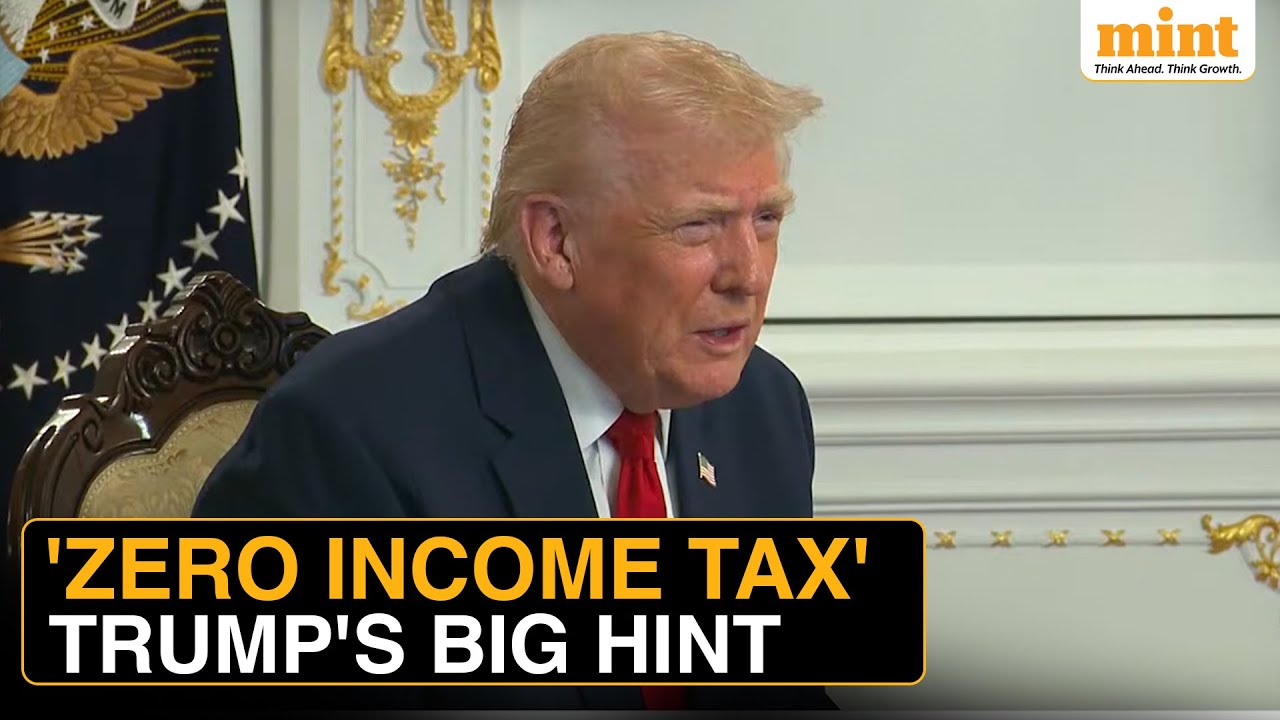 Trump Says He May Eliminate Income Tax Completely Citing Massive ...