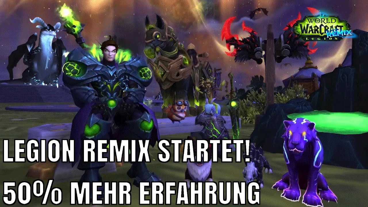 Legion remix startet morgen! Epischer Trailer von Blizzard - so bekommt ...