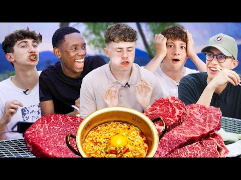 Epic Korean BBQ adventure: English boys feast on hanwoo & tackle water ...