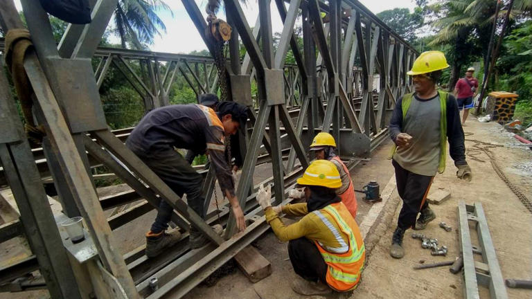 Jembatan Bailey Cikaleho Sepanjang 30 Meter Dikebut, Target Selesai ...