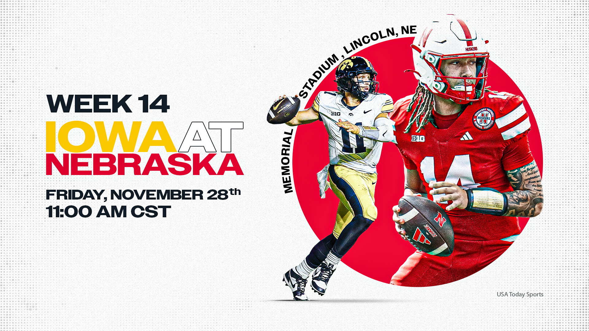 Where to watch Iowa football vs. Nebraska: Time, TV channel