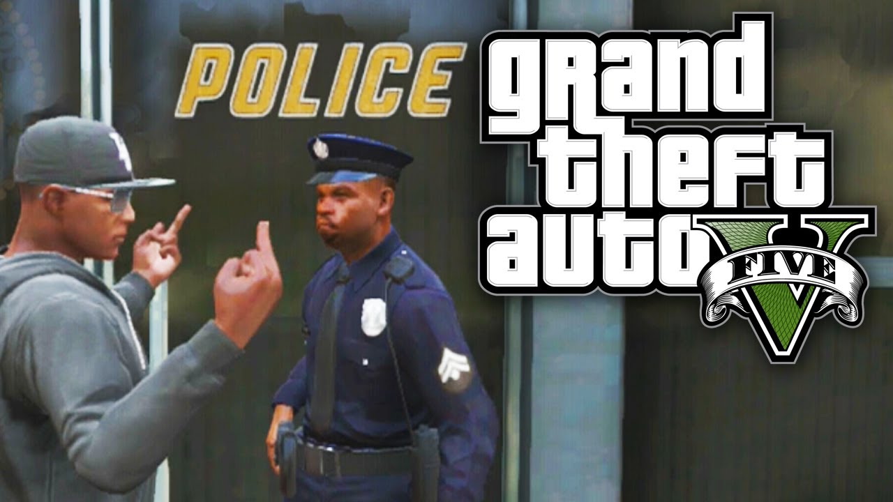 GTA 5 thug life #36 (part 1) - Eff the police! (GTA V online)