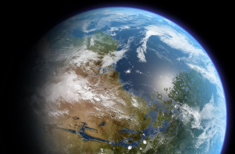 Mars był "niebieski". Miał ogromny pradawny ocean