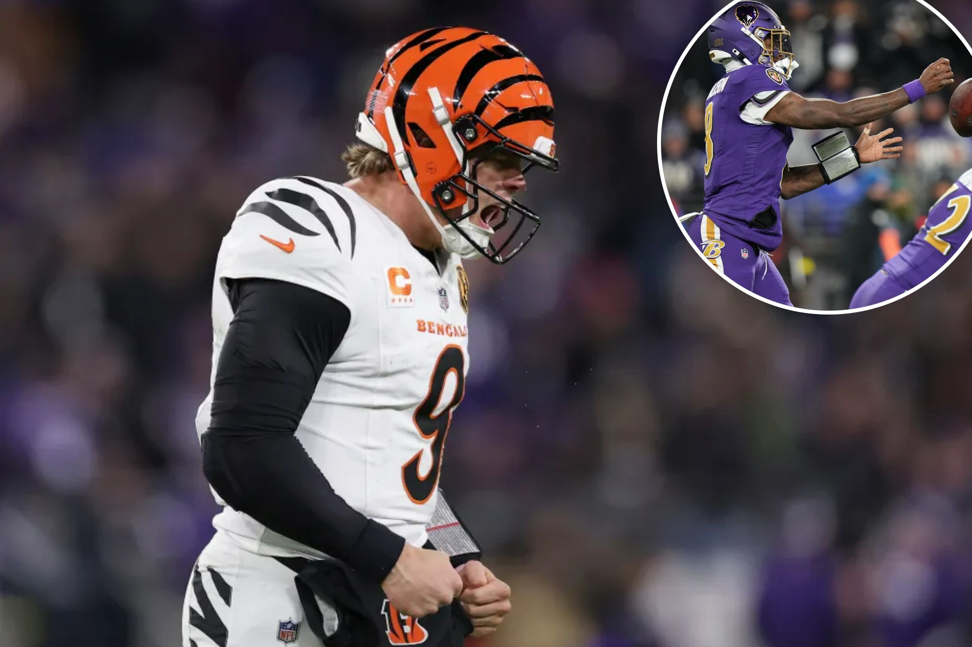 Joe Burrow delivers major blow to Ravens’ playoff hopes with win in his ...