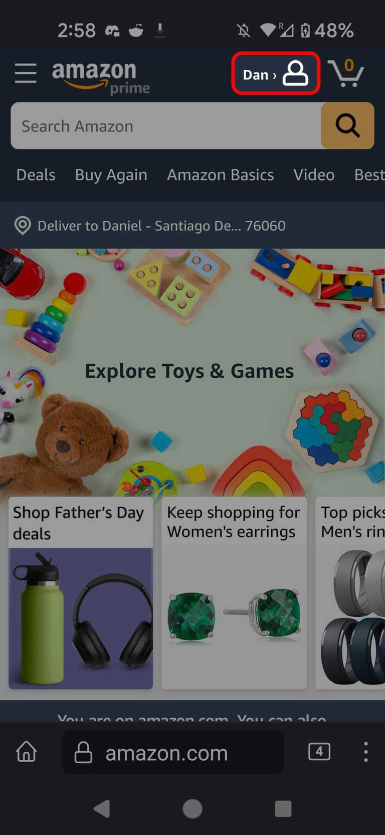 How to delete a credit or debit card from your Amazon account