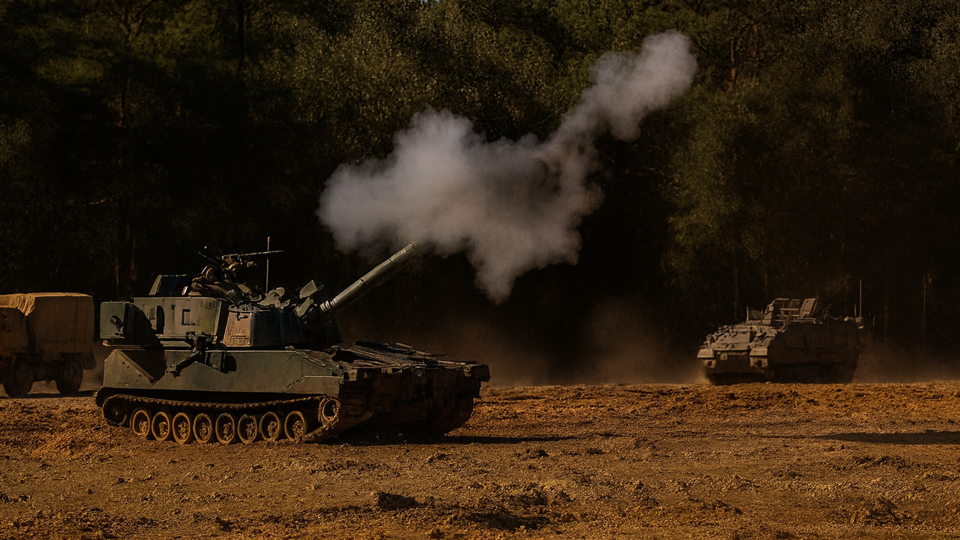 Spartan-Brigade trainiert mit Paladin-Haubitzen im scharfen Schuss