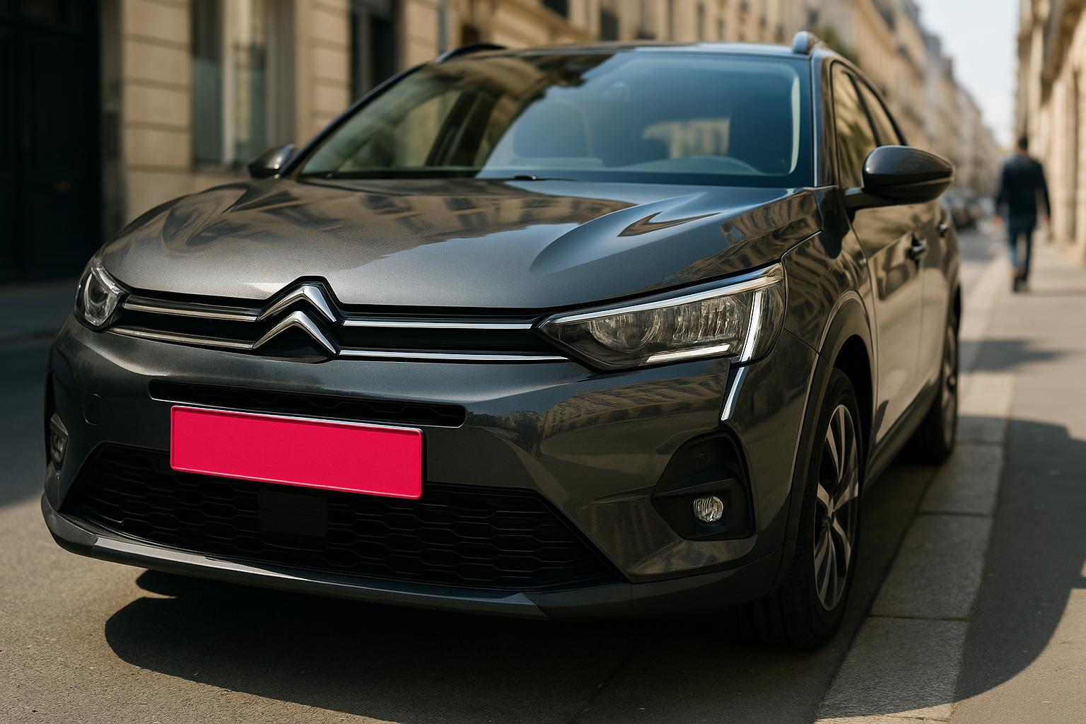 Plaques d'immatriculation roses sur les voitures : pourquoi vous ...