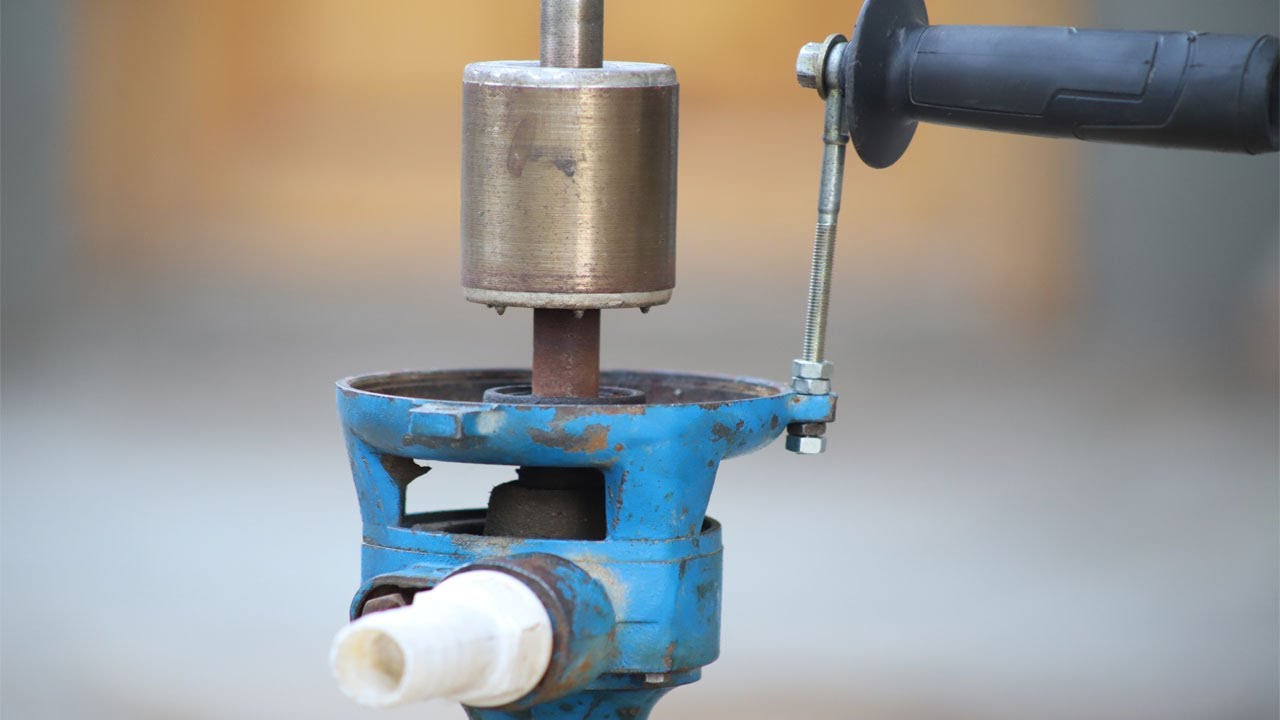 Not many people know how to reuse a broken water pump