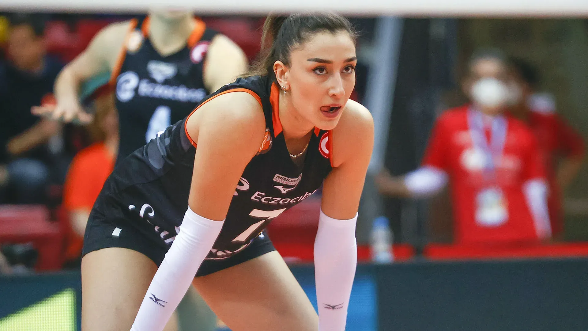 De ster Hande Baladin straalt: foto's van de kampioene