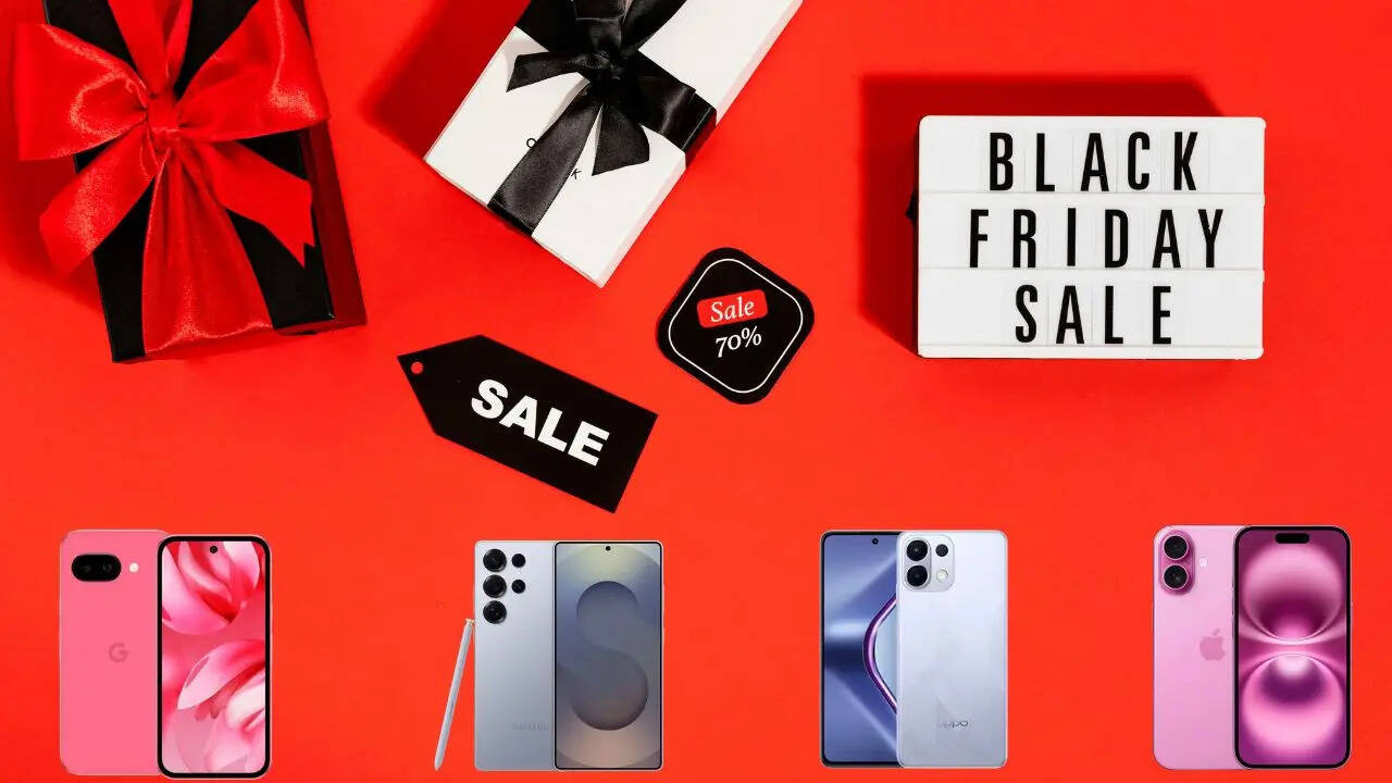 Black Friday Sale 2025: Best Smartphone Deals On Amazon, Flipkart ...