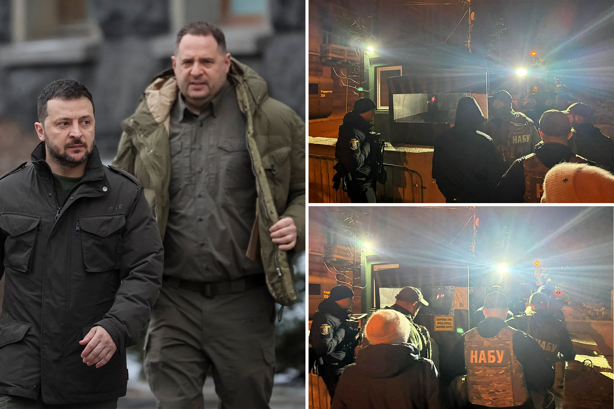 Anti-corruption units raid home and offices of Zelensky’s chief of staff