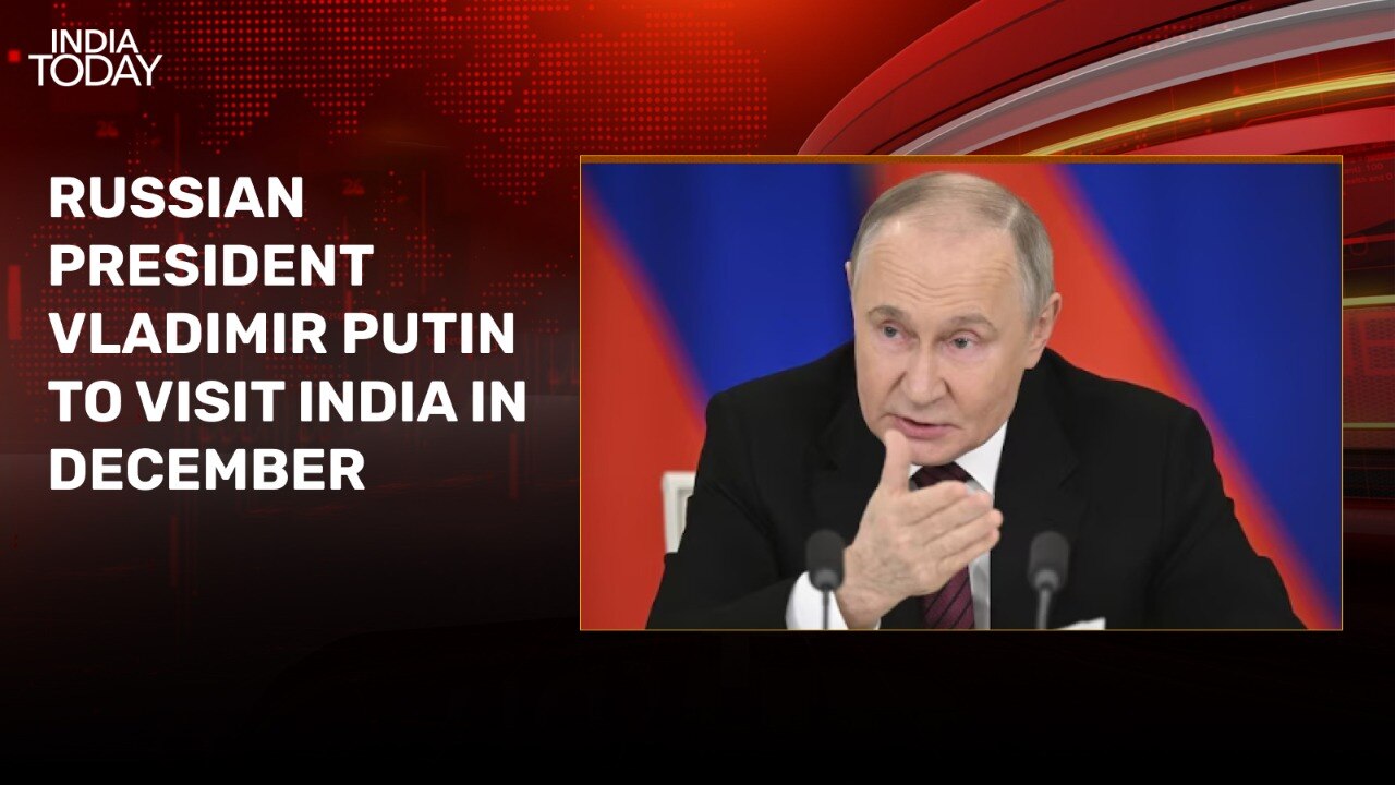 Vladimir Putin to visit India on December 4-5 for India-Russia Annual ...