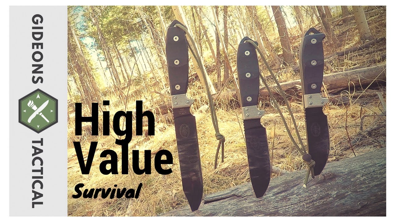 Value Survival Knives: Utica Cutlery UTK Series