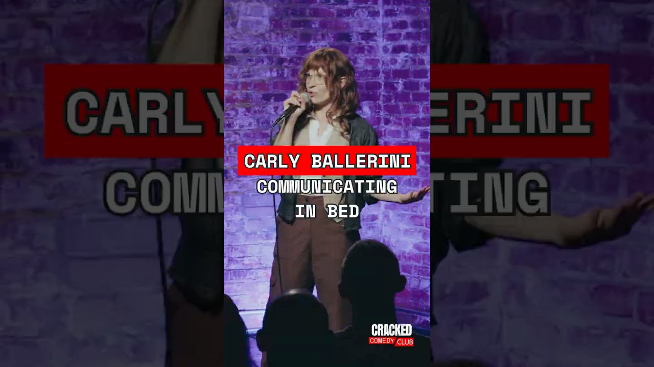 Carly Ballerini jokes about the awkwardness of communicating in bed