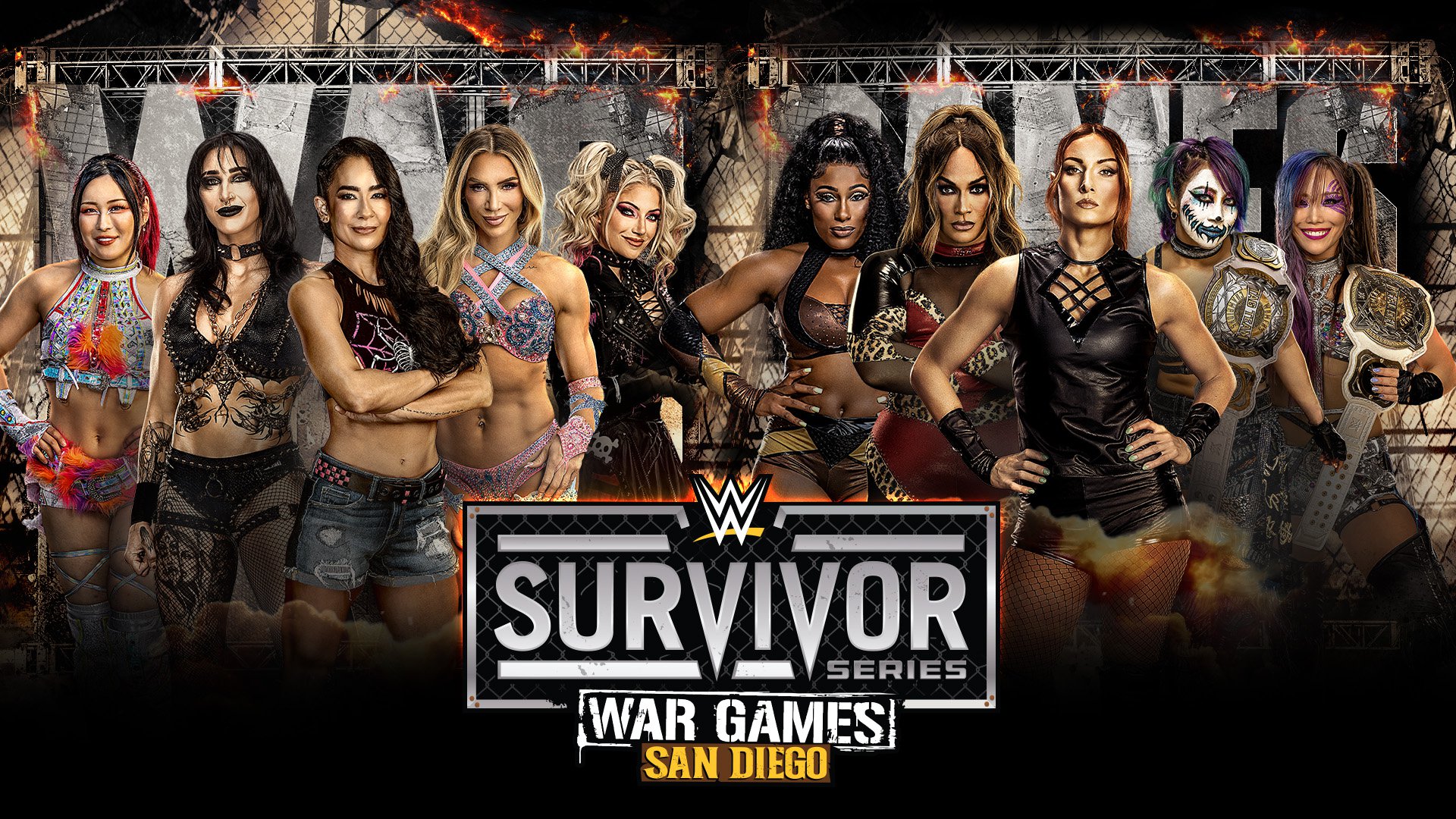 WWE Survivor Series WarGames live results on Netflix