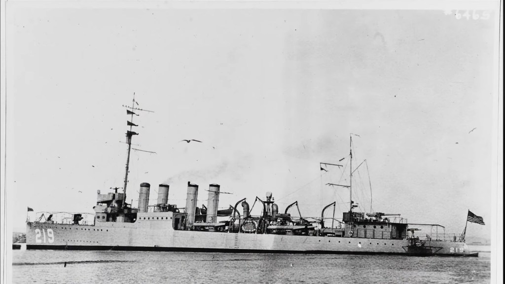 Missing US World War II destroyer found after 82 years