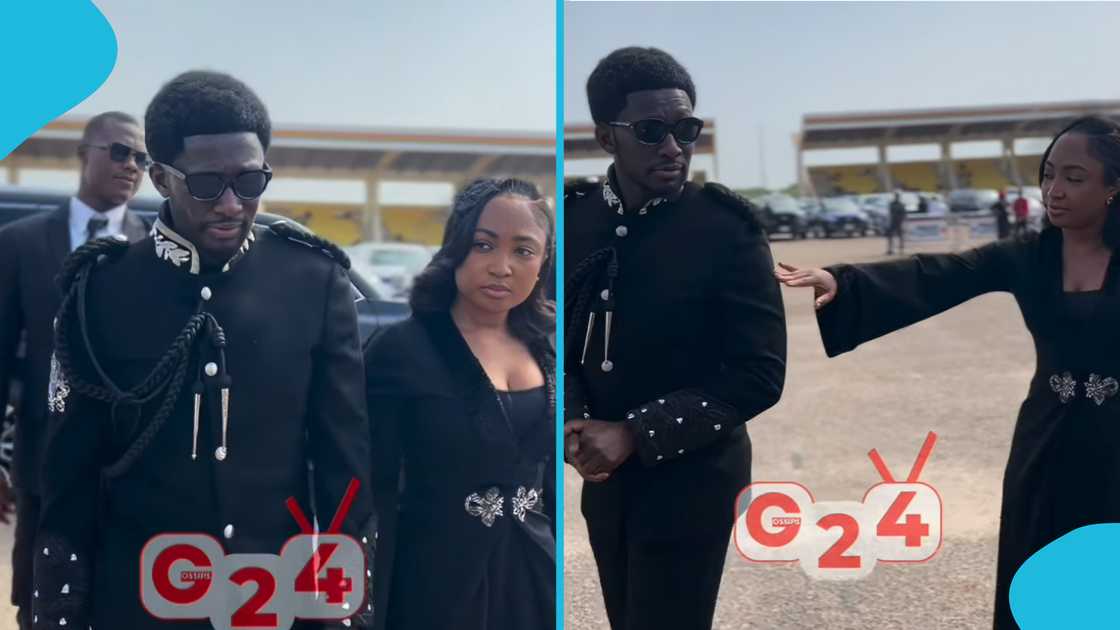 Ghanaians praise Cheddar's wife's beauty and intelligence after ...