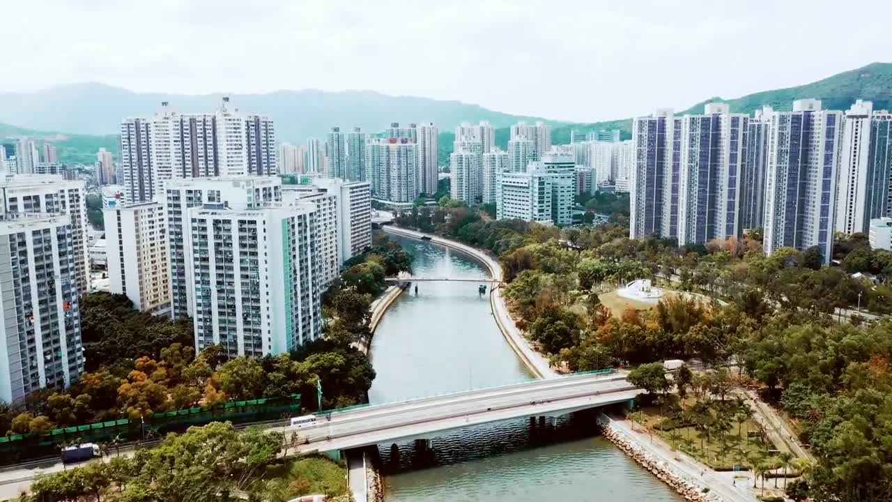 Tai Po, Hong Kong: Drone Footage Reveals Urban Oasis