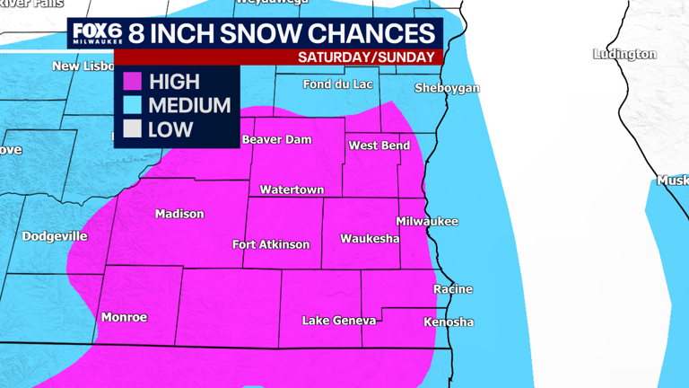 Wisconsin weather: Winter storm delivers significant weekend snow