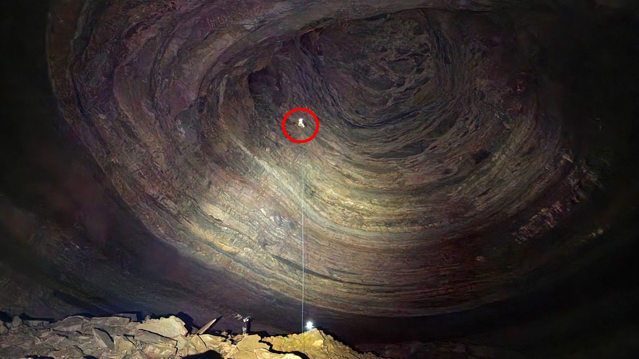 Inside the Cave That’s Bigger Than a Stadium - After a 200-Foot Drop