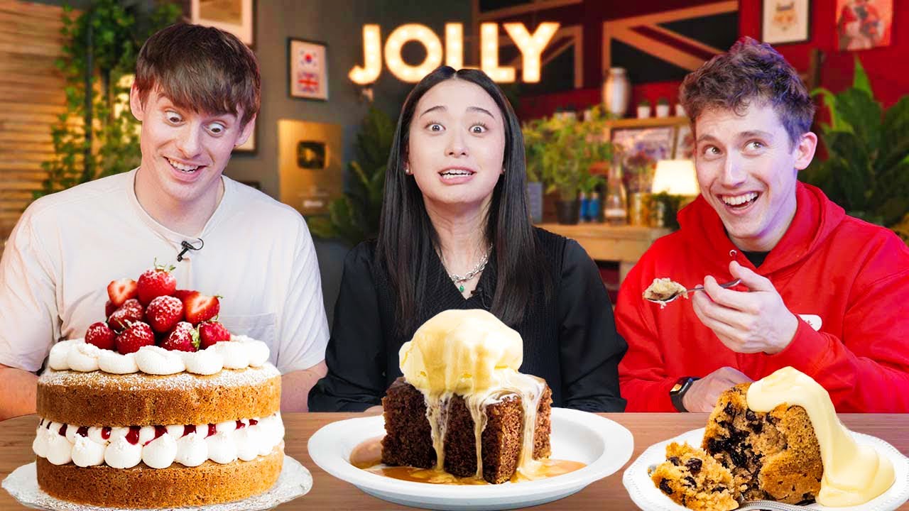 Trying iconic British desserts with Doobydobap – Jolly food adventure!