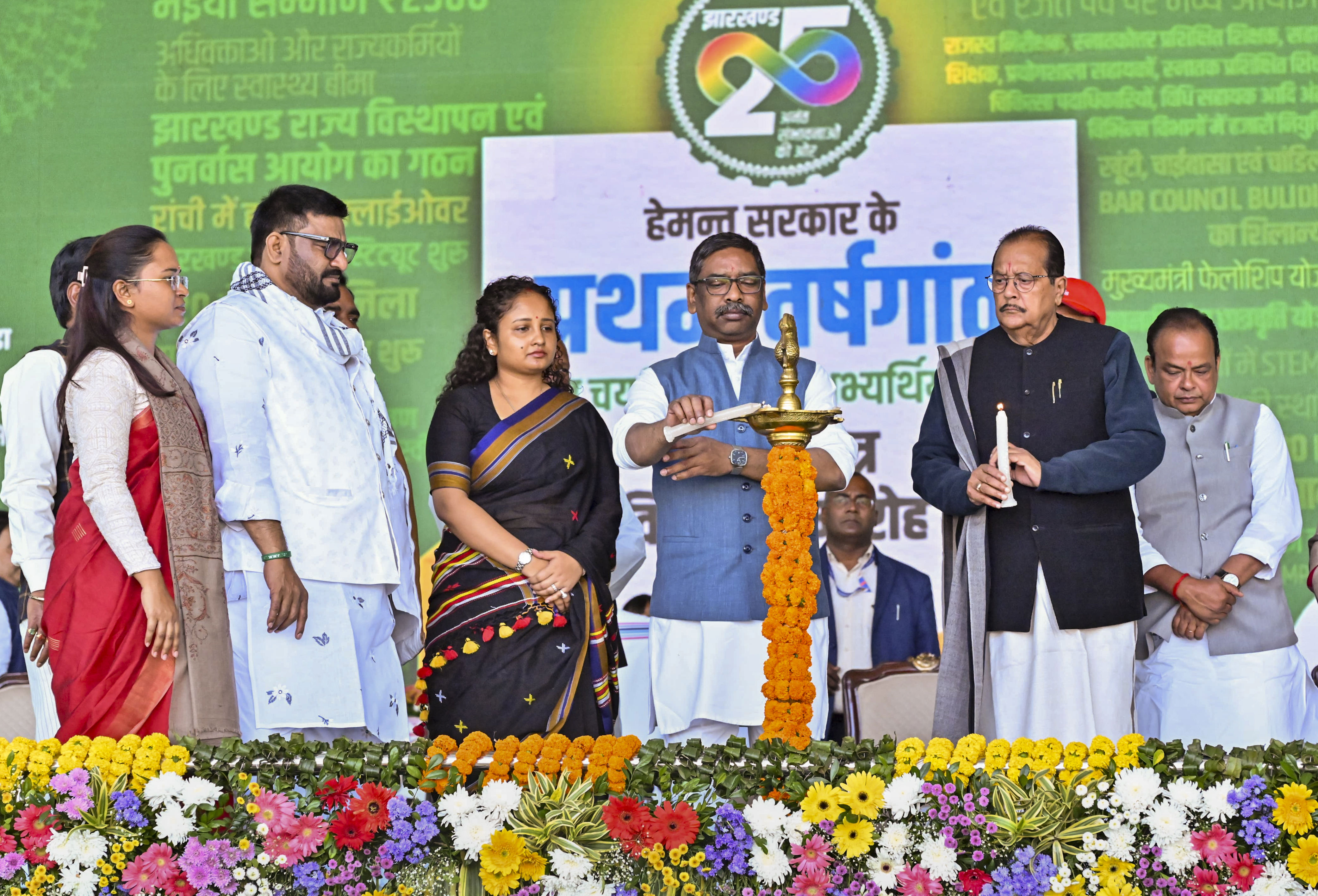 Jharkhand: Hemant Soren marks one year of his second govt by ...