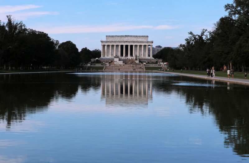 Trump Suggests He And Burgum Will fix Lincoln Reflecting Pool