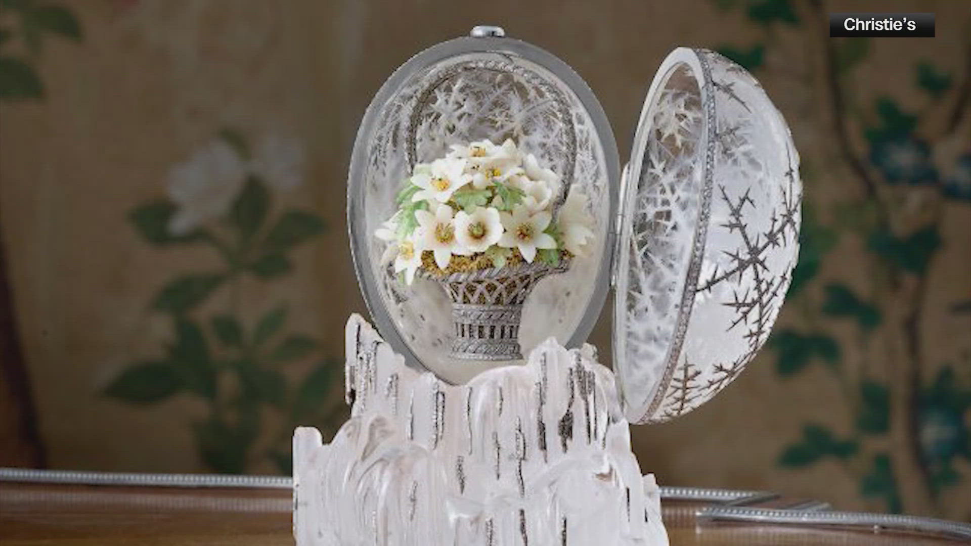 112-year-old Winter Fabergé Egg expected to sell for more than $26 ...