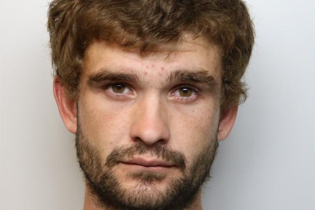 Police searching for wanted man after multiple thefts