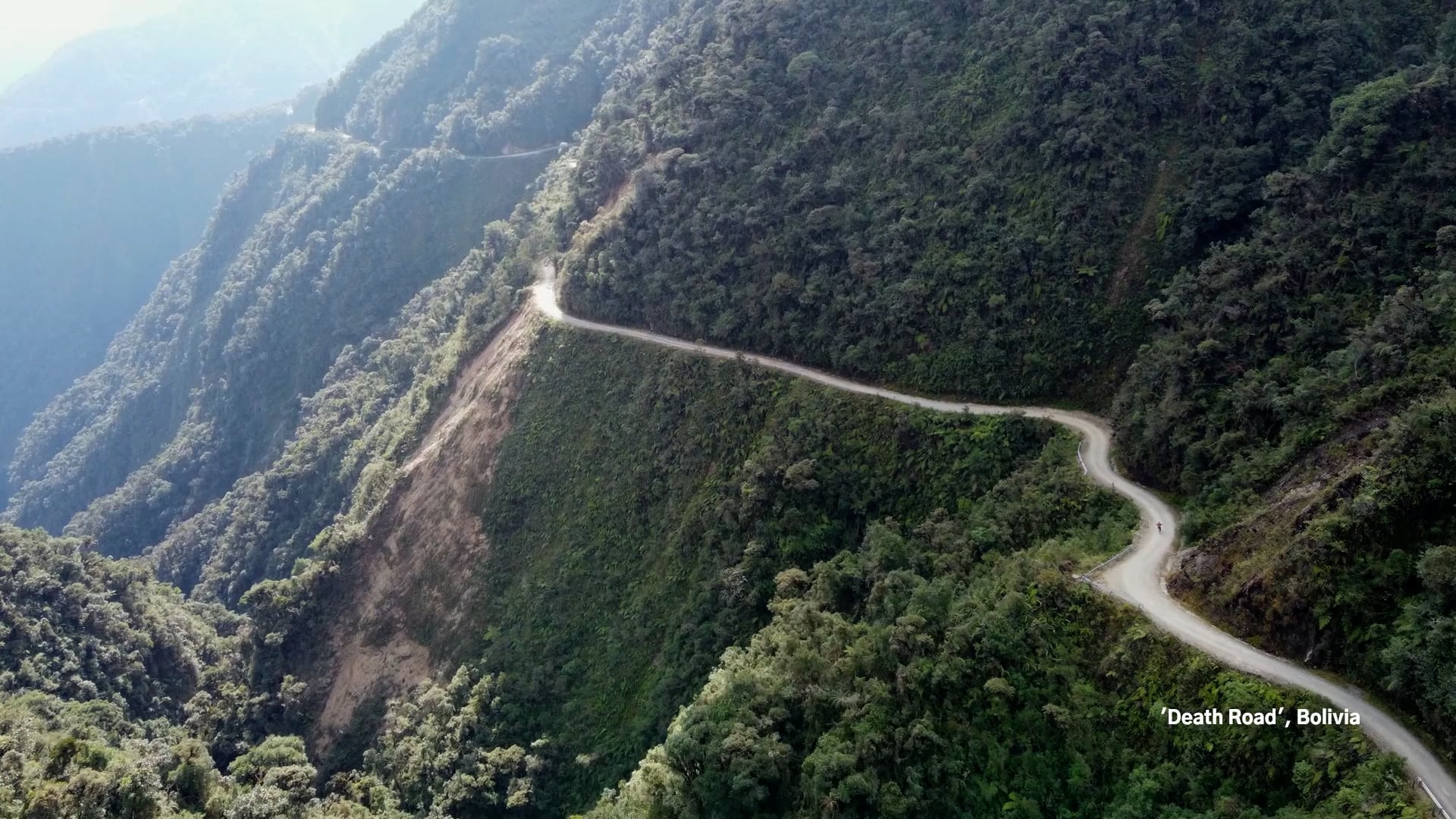 The World's Most Dangerous Roads: Drone Views of Deadly Routes - Worldwide