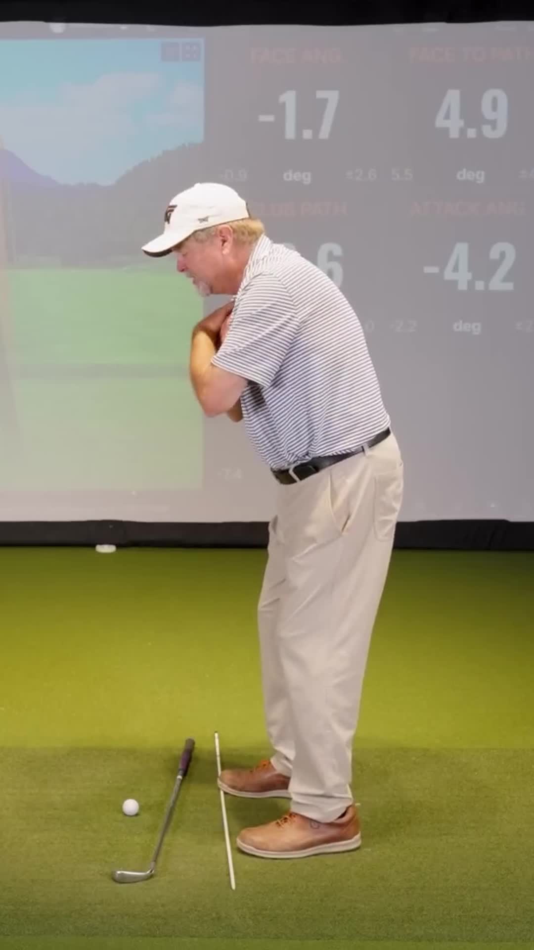 Perfect Your Backswing: Essential Drill to Maintain Spine Angle & Stop ...