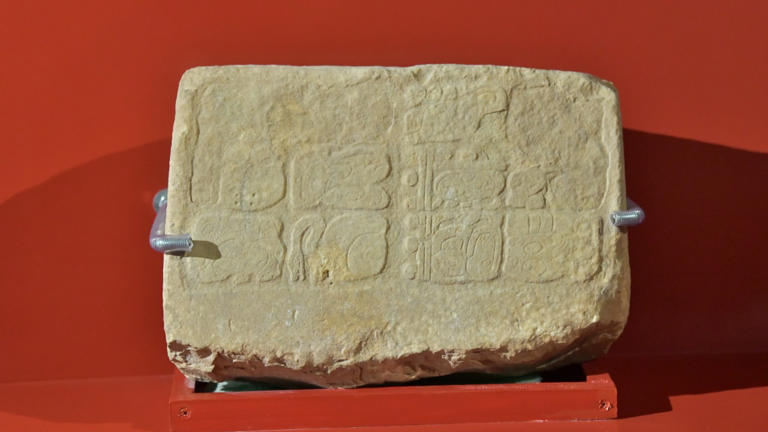 Archaeologists uncover a Maya board game that survived 1,500 years