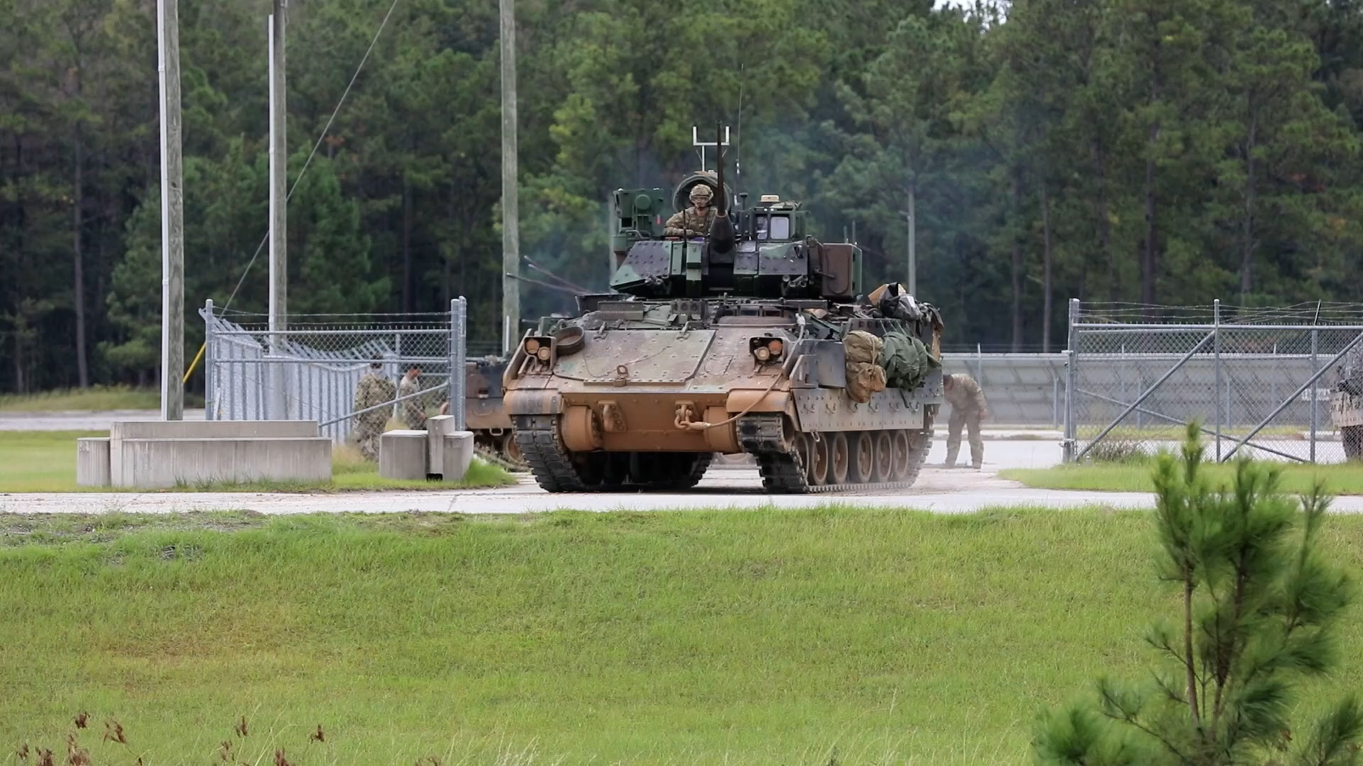 Soldiers Conduct Tank Gunnery Training at Fort Stewart