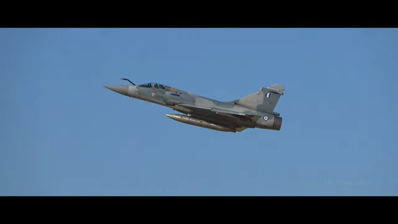 What happens when a Hellenic Air Force Mirage 2000 takes to the air