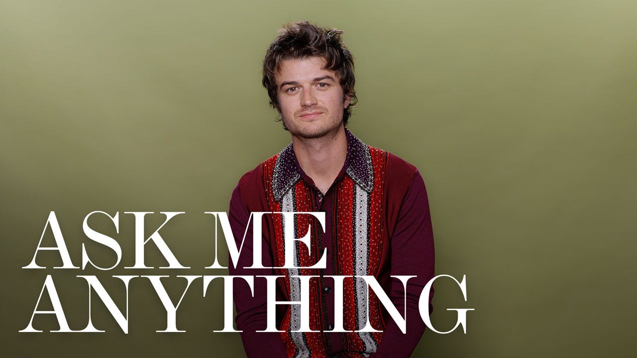 Joe Keery Shares His Reaction to ‘End of Beginning’ Going Viral | Ask ...