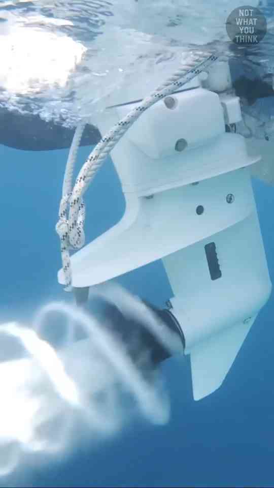The Boat with Propellers in the Front
