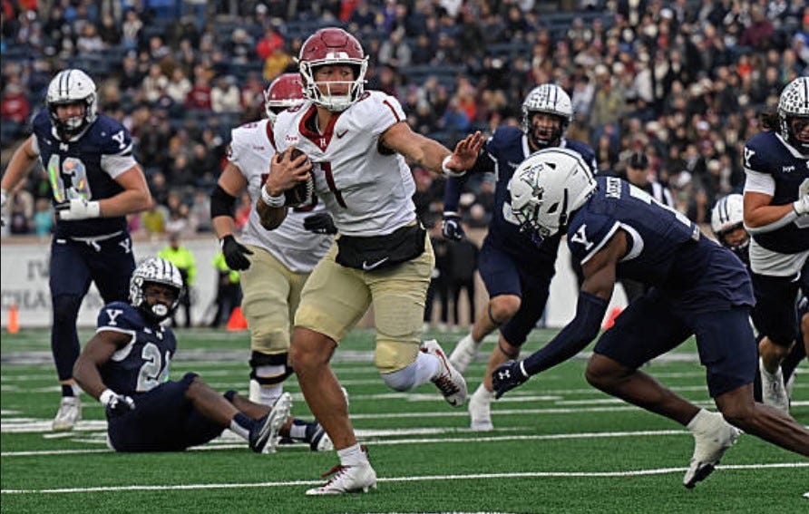 Harvard, Yale ready to represent Ivy League with historic FCS playoff ...