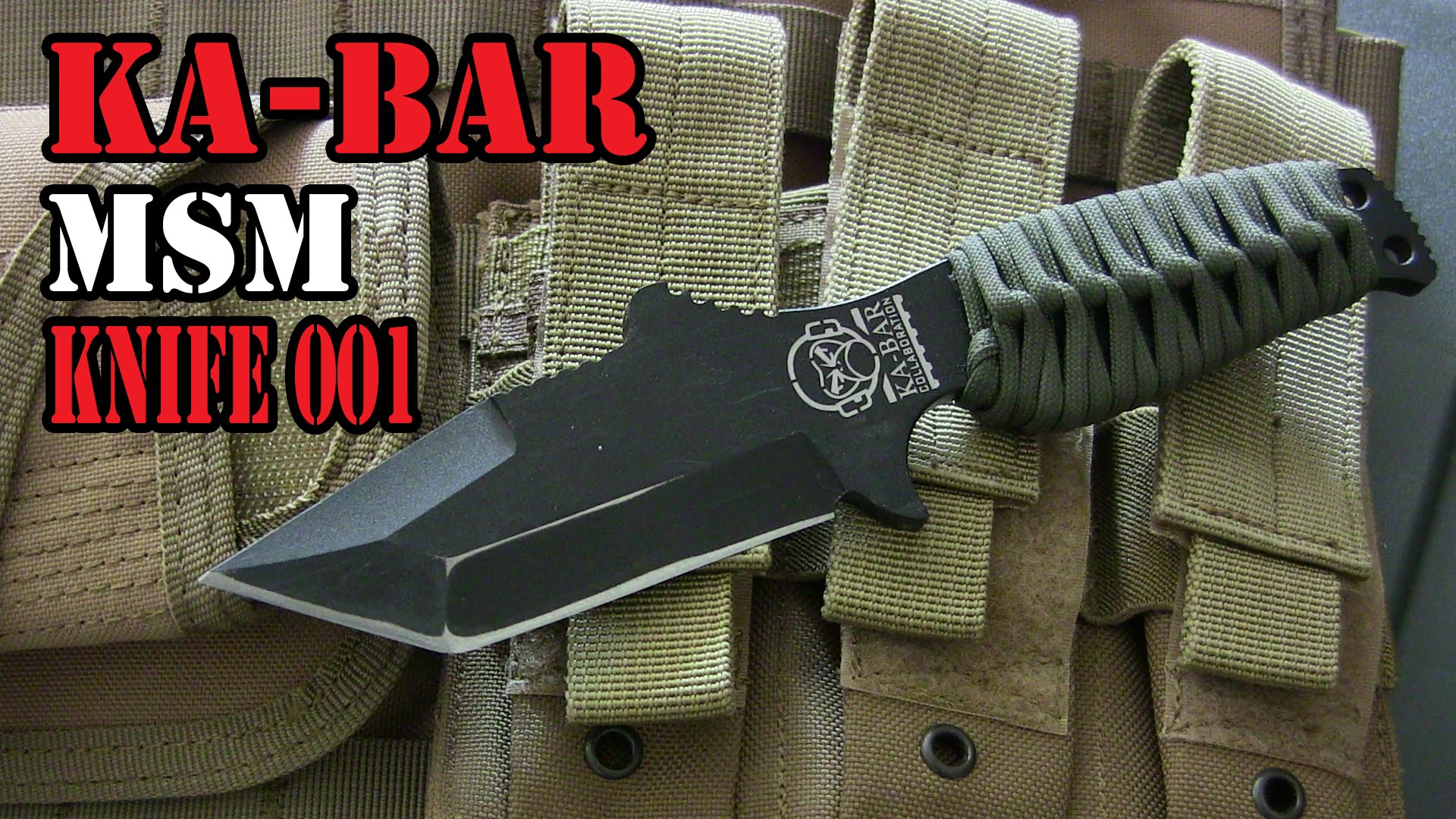 Ka-Bar MSM knife 001: Practical but rugged review