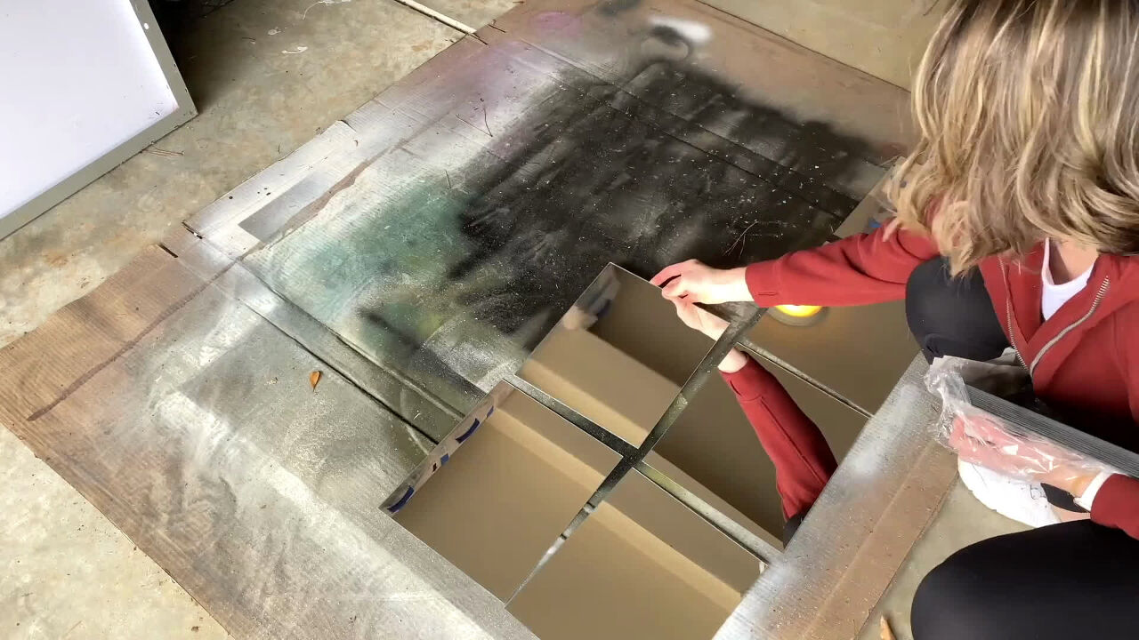 Pottery Barn Inspired Mirror