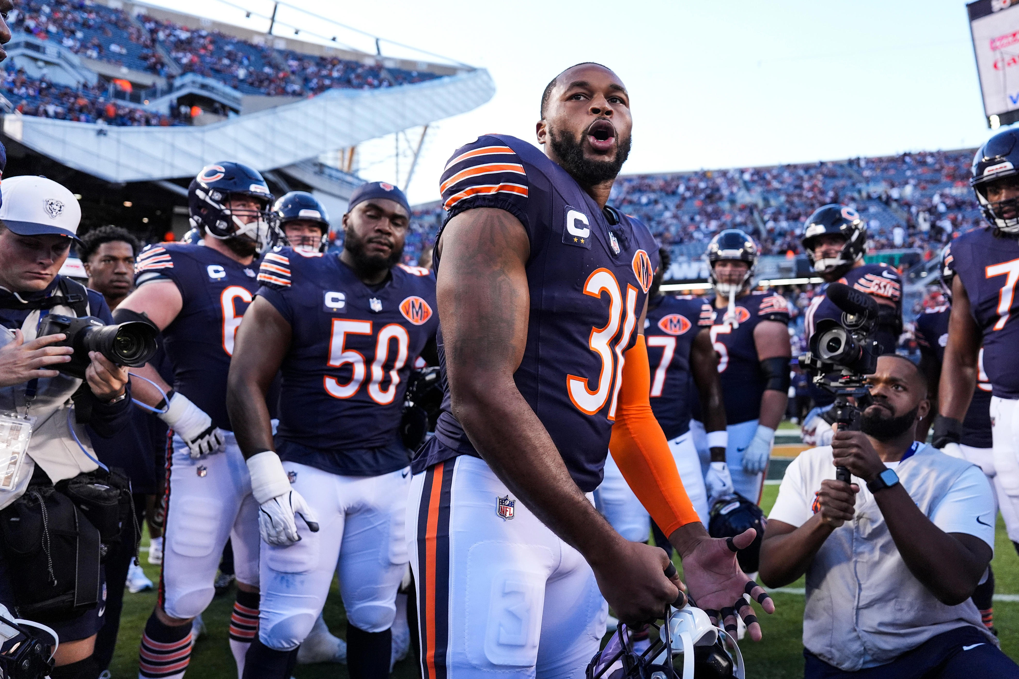 3 Chicago Bears players lead the way in NFC Pro Bowl voting